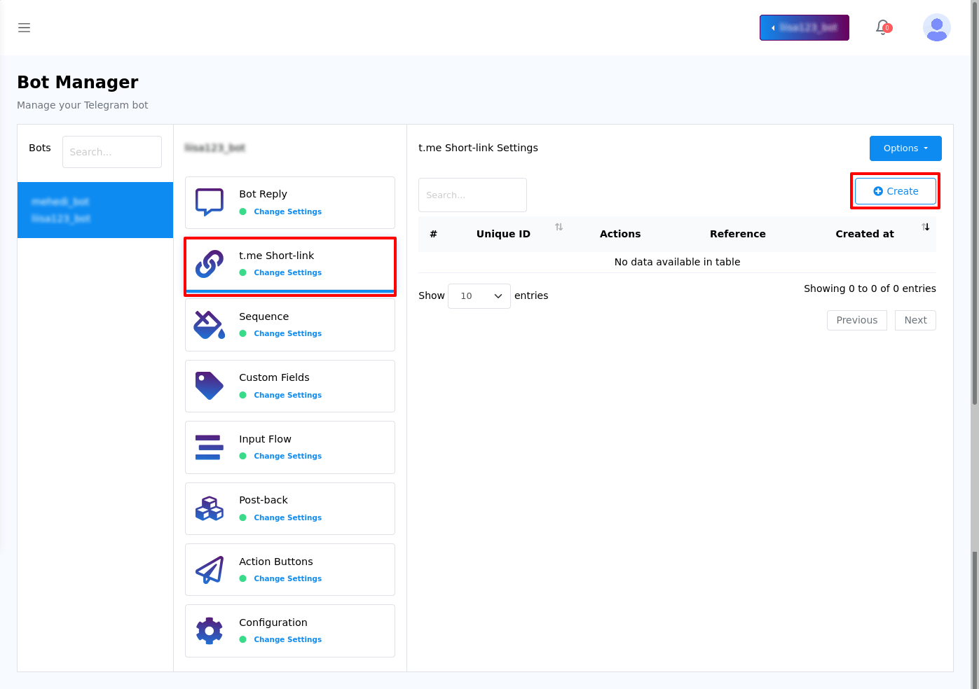 BotSailor | Documentation - Bot Manager